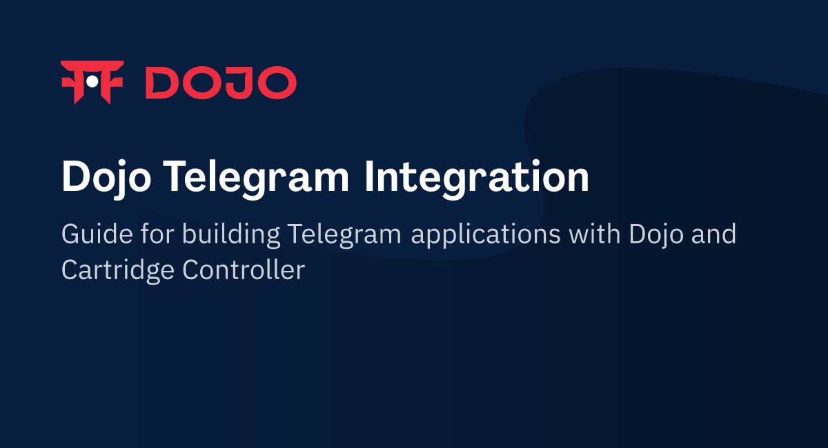 Dojo Telegram Integration – Dojo Documentation